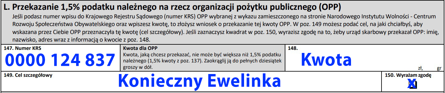 Konieczny Ewelinka – Stowarzyszenie Liver